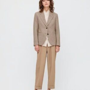 Uniqlo | Jackets & Coats | Uniqlo Ines De La Fressange Tweed Jacket | Poshmark